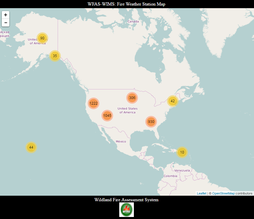 The Wildland Fire Assesment System (WFAS)